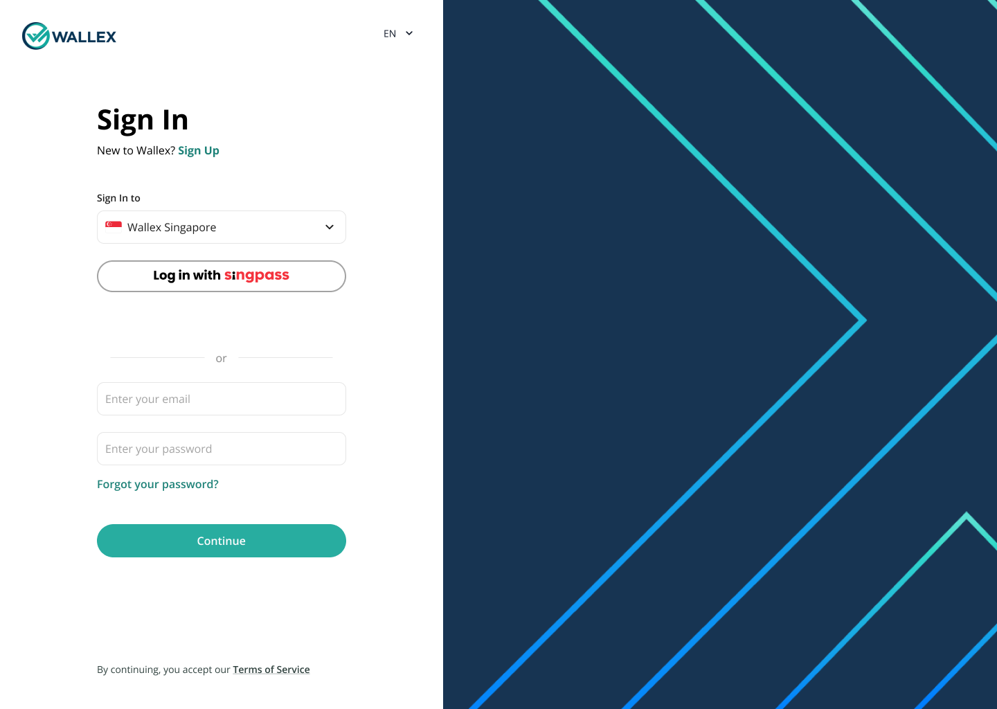 PSA: Launching a New Log-In Method for Wallex Singapore Users | Wallex